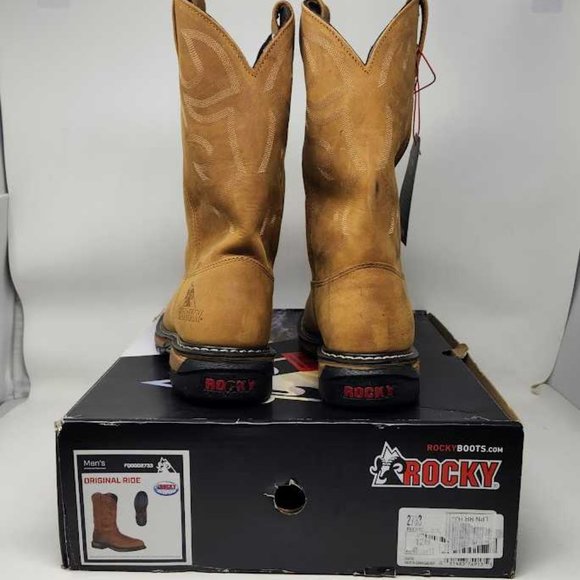 Rocky | Shoes | Mens 2 Rocky Original Ride Branson Roper Western ...
